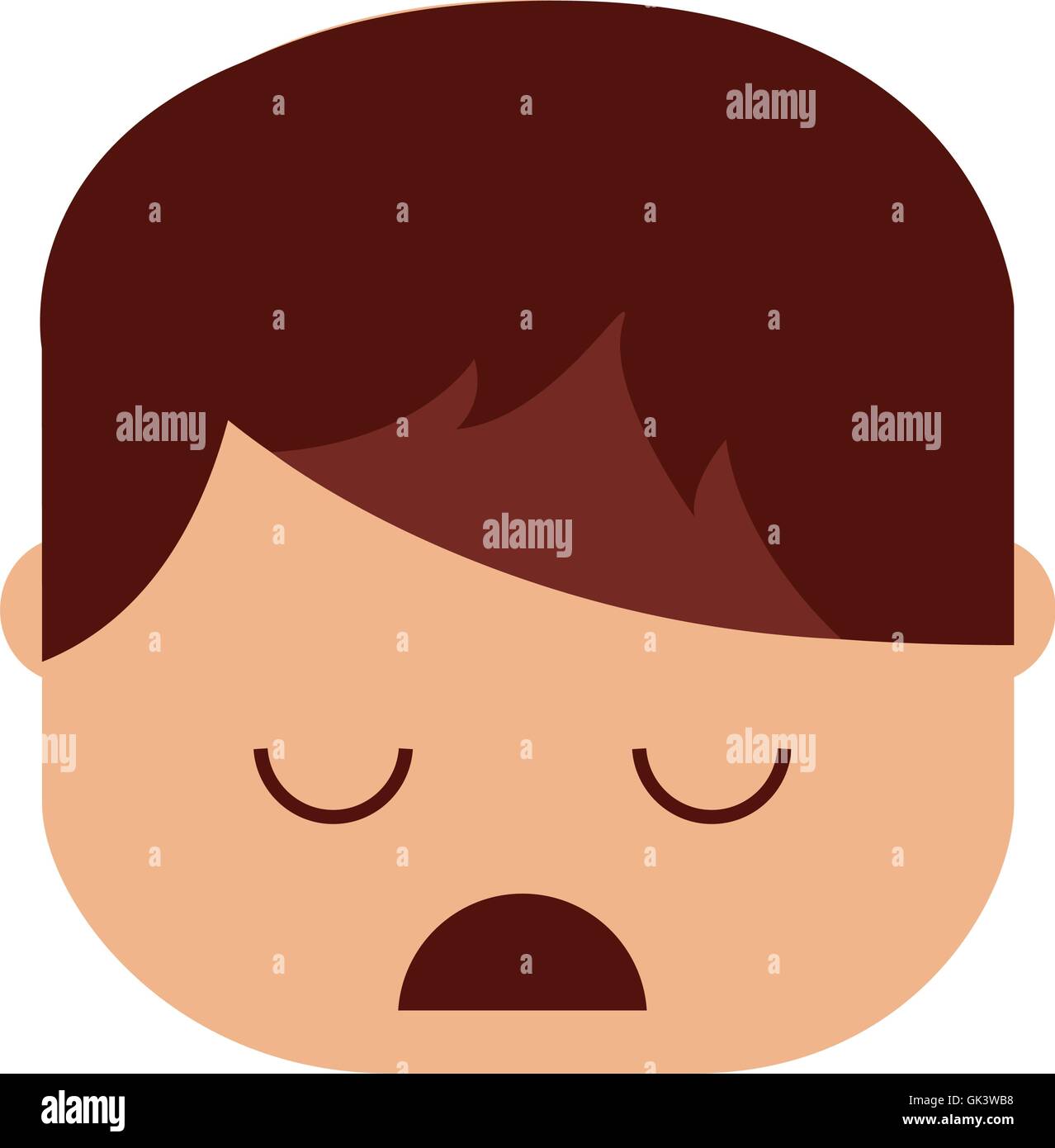 depressed person character isolated Stock Vector Image & Art - Alamy