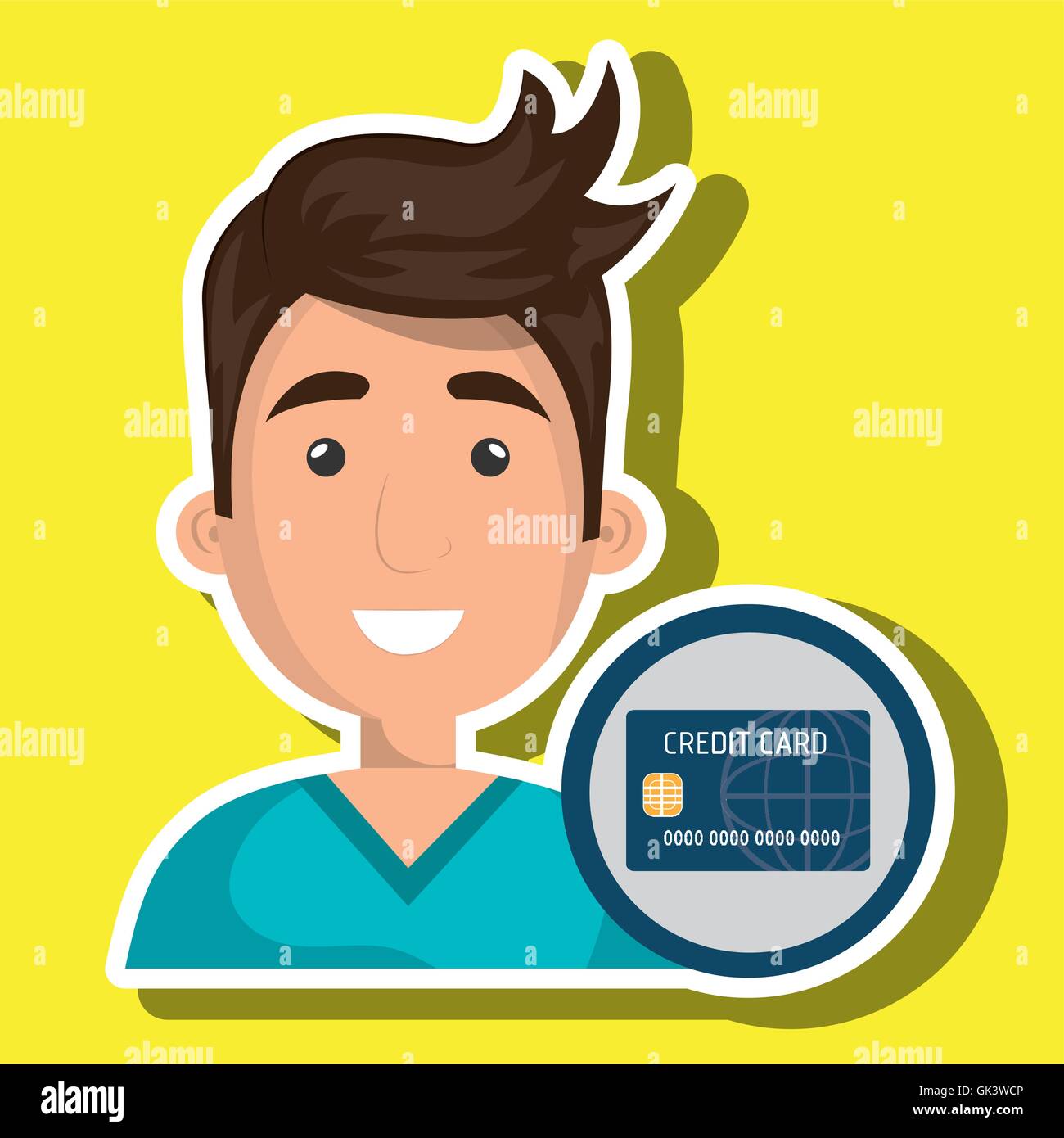 man credit card money Stock Vector Image & Art - Alamy