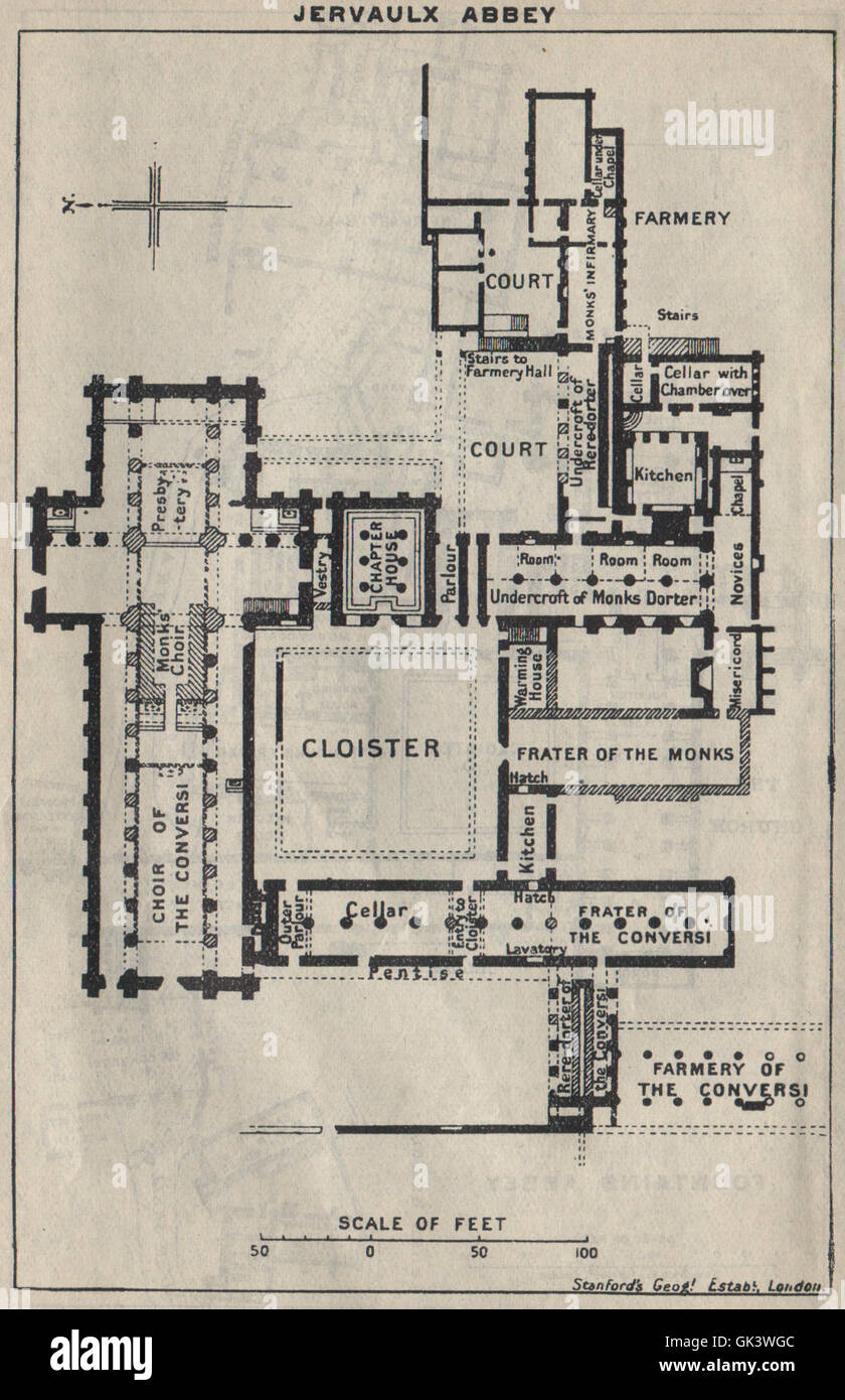 Abbey map hi-res stock photography and images - Alamy