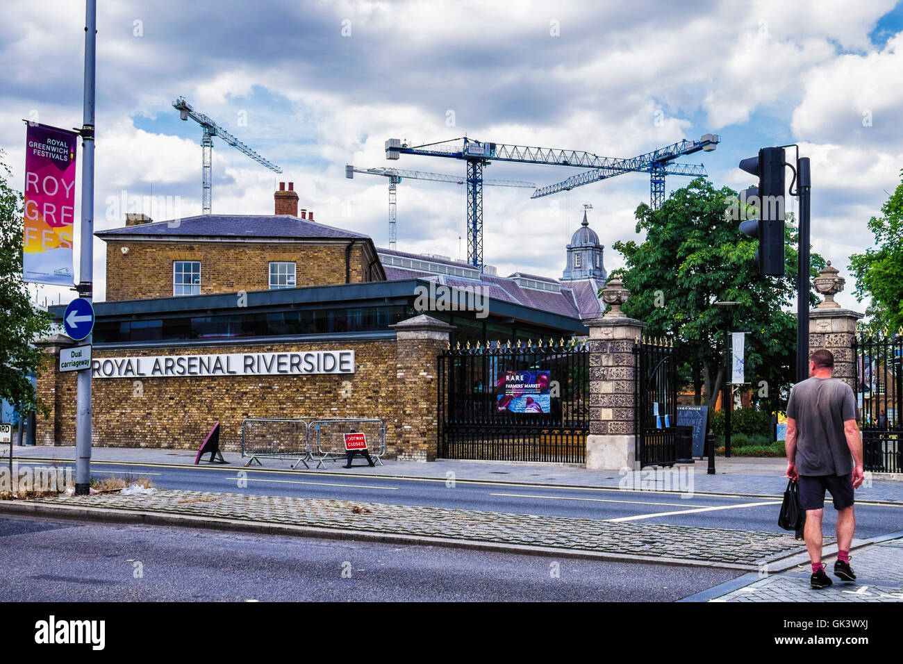 Royal arsenal regeneration hi-res stock photography and images - Alamy