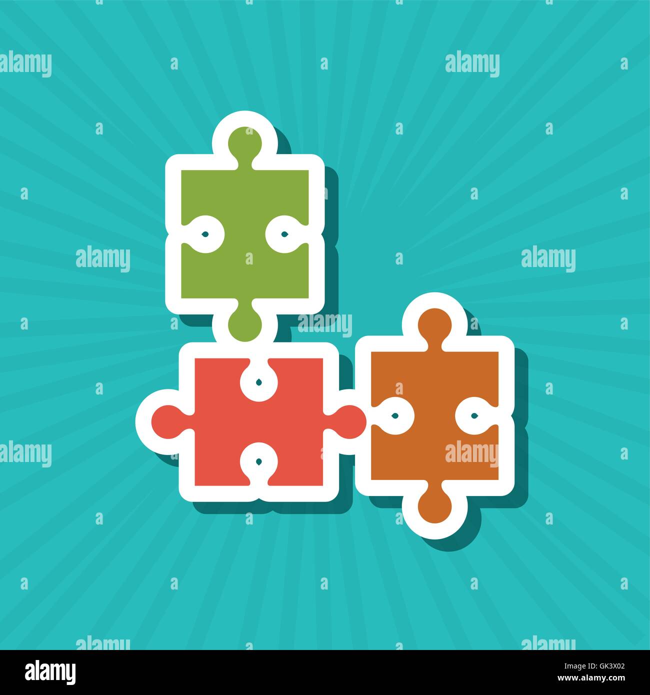 Puzzle icon design, vector illustration Stock Vector Image & Art - Alamy