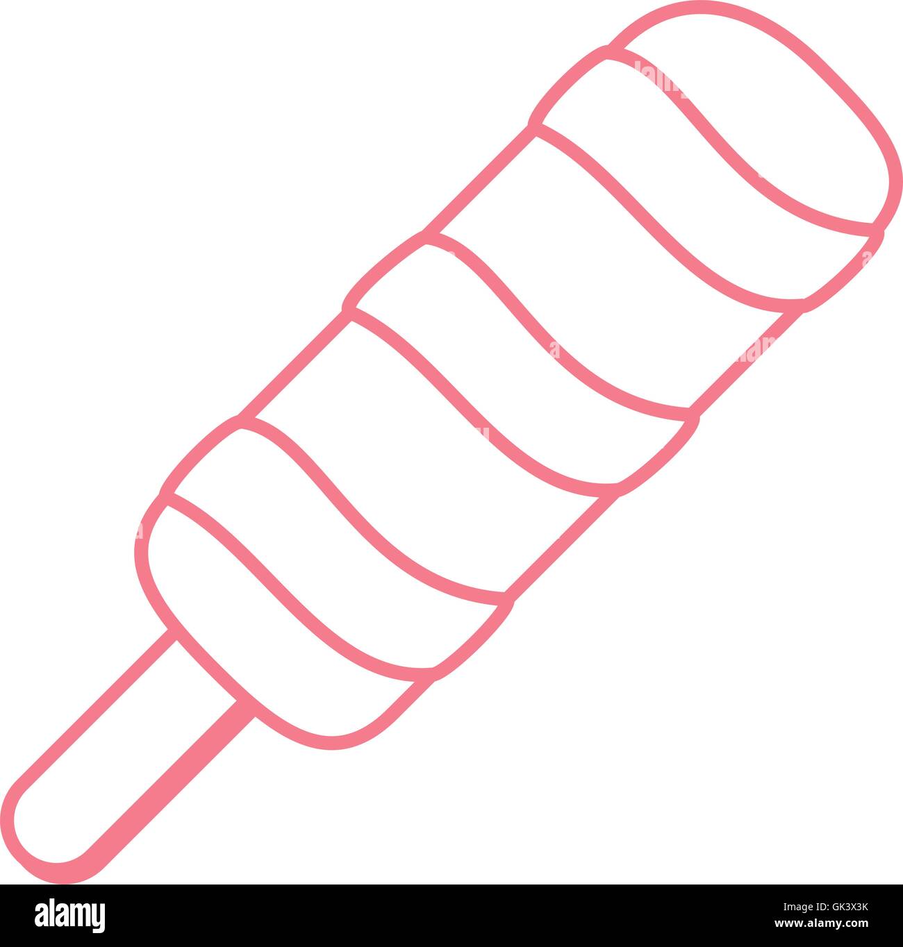 Peppermint ice cream candy Stock Vector Images - Alamy