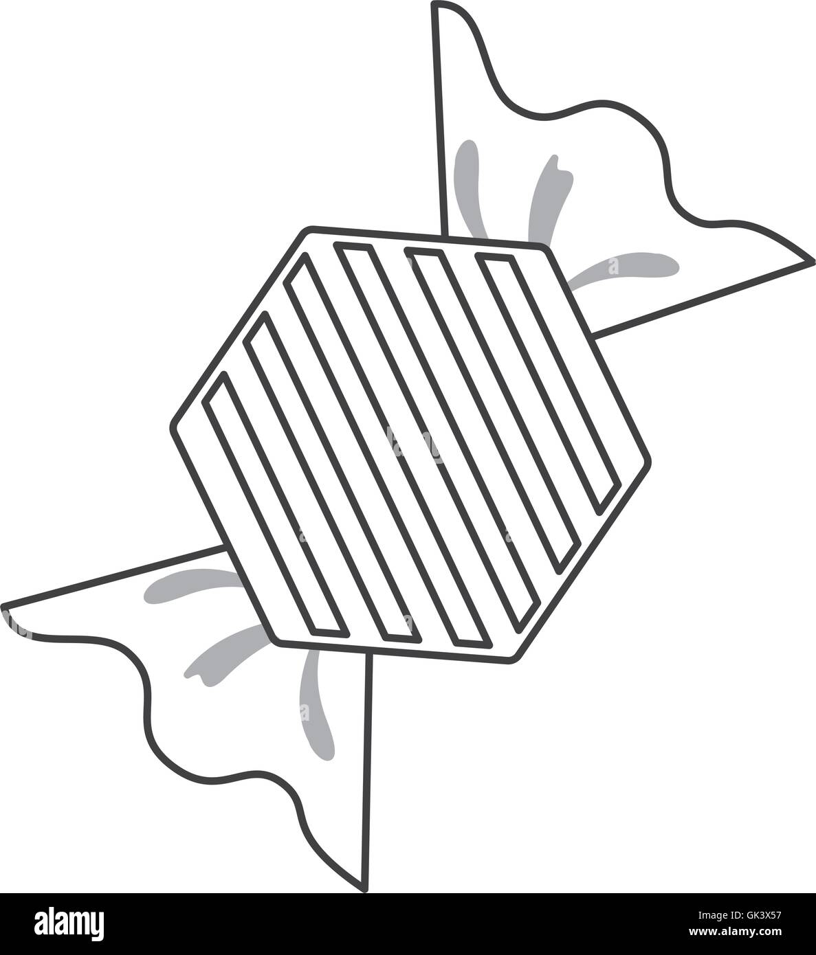 wrapped candy icon Stock Vector Image & Art - Alamy