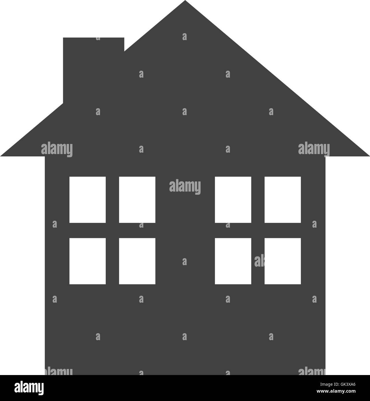 home house exterior isolated icon Stock Vector Image & Art - Alamy