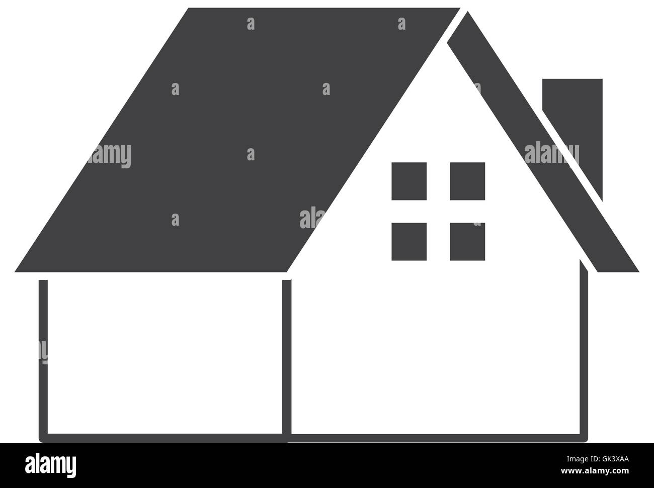 home house exterior isolated icon Stock Vector Image & Art - Alamy