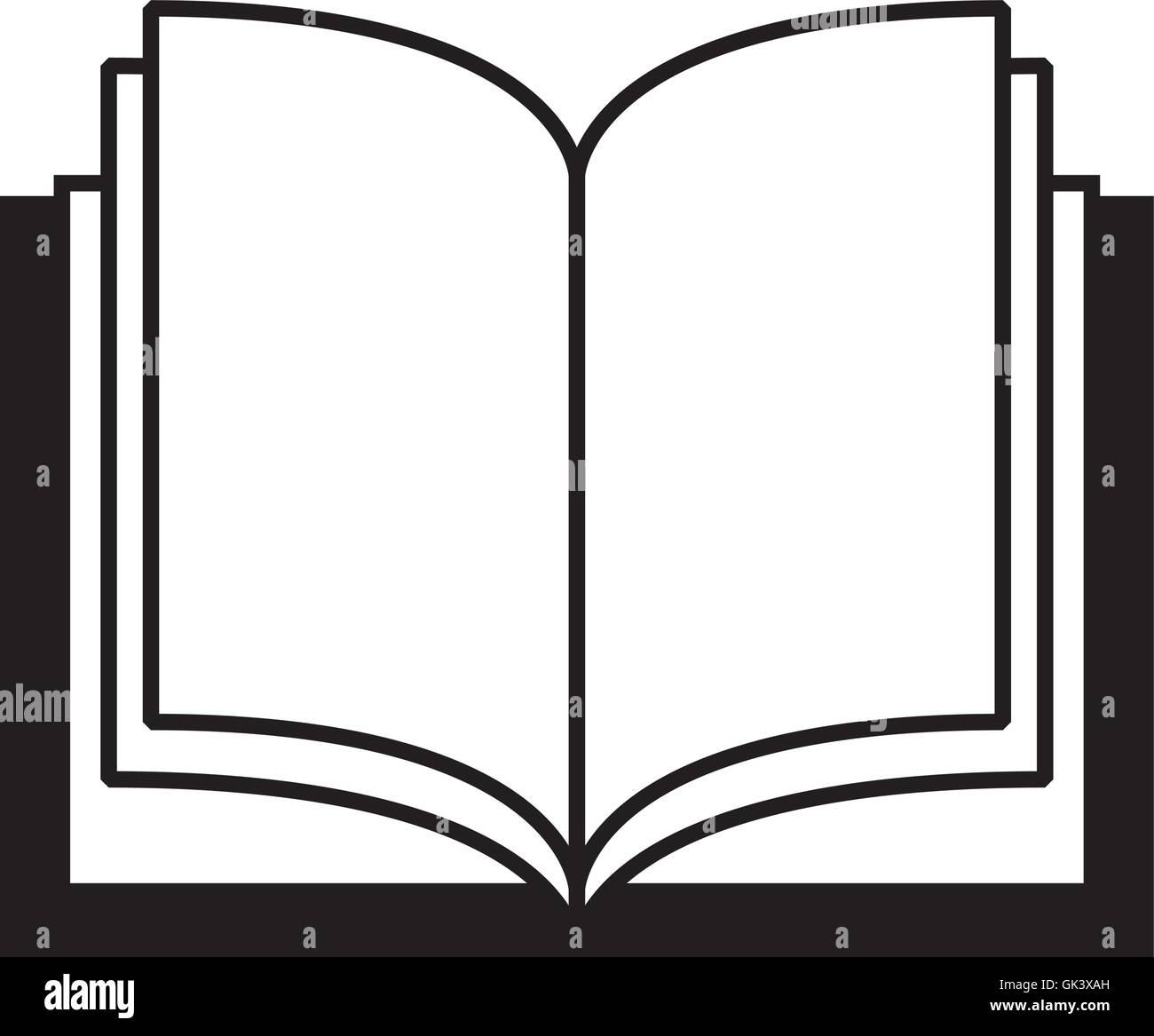 book text school icon Stock Vector Image & Art - Alamy