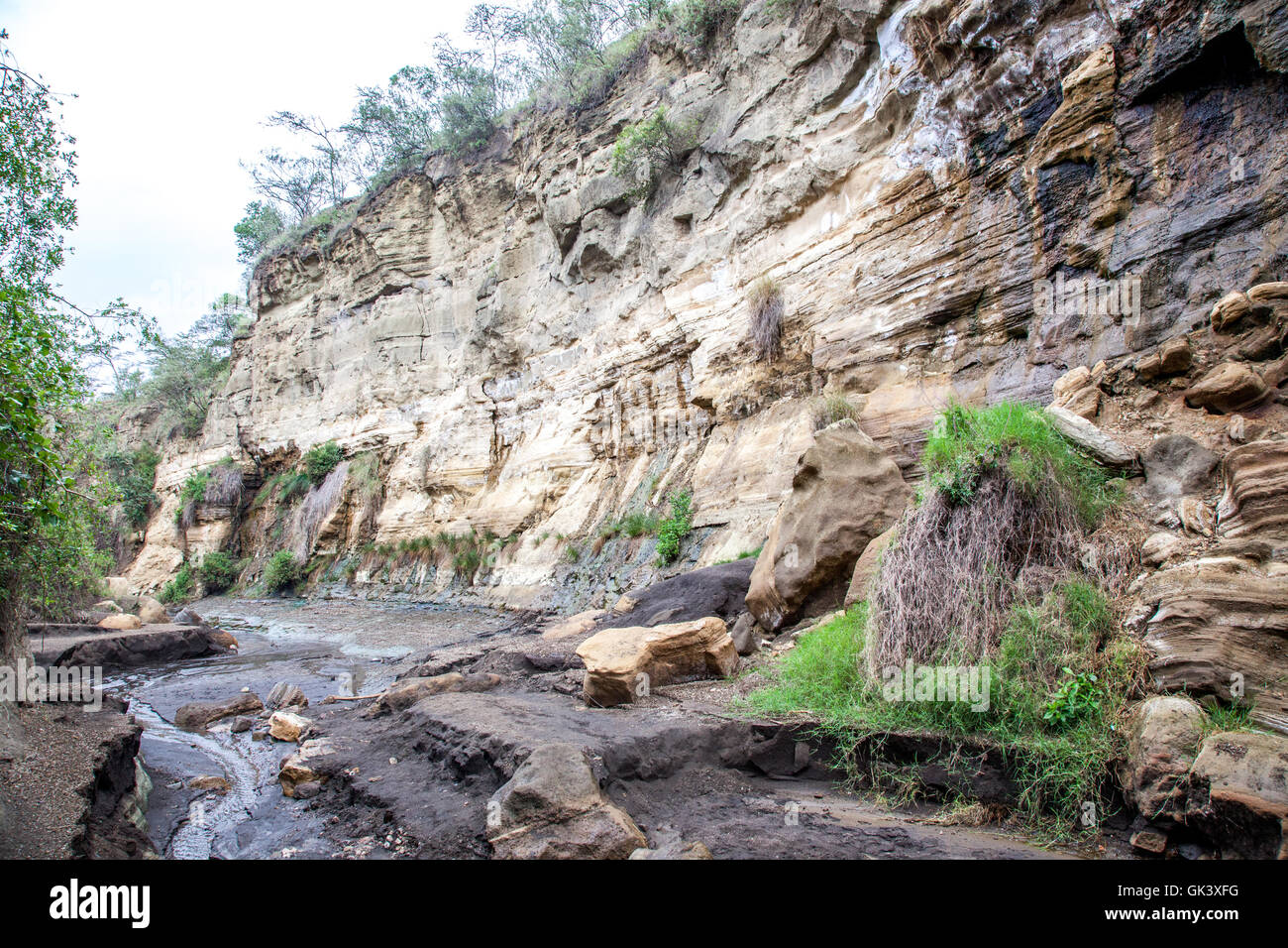 Hell's Gate National Park national park gorge Stock Photo - Alamy