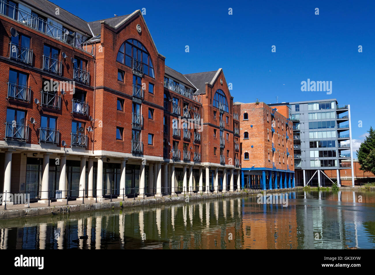 Converted Warehouses, Atlantic Wharf, Cardiff Bay, Cardiff, Wales, UK ...