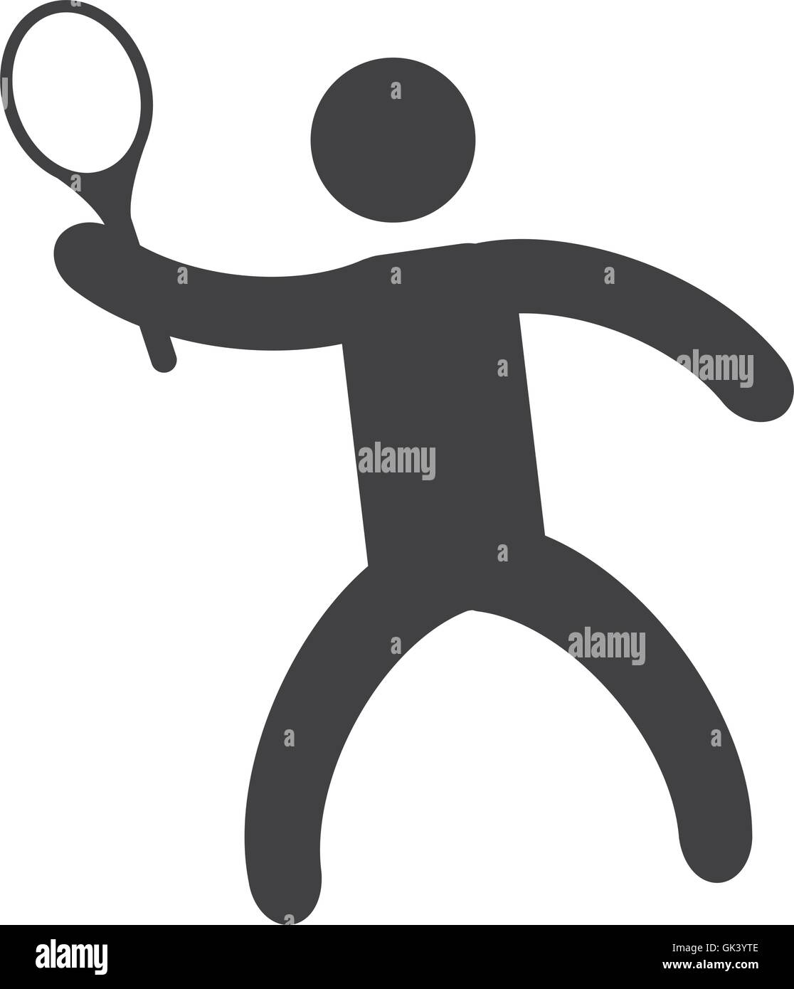 athlete sport figure silhouette Stock Vector Image & Art - Alamy