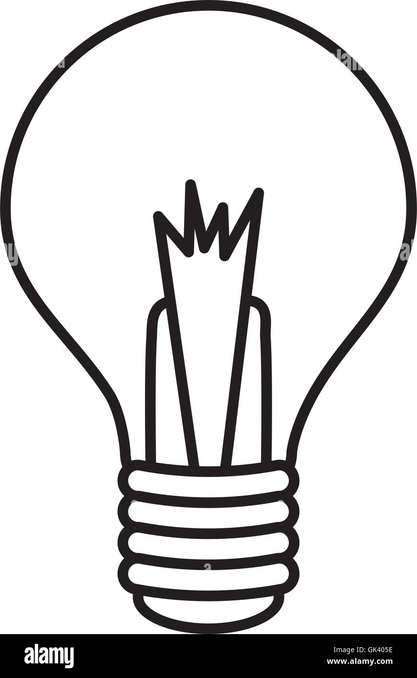 bulb light energy icon Stock Vector Image & Art - Alamy