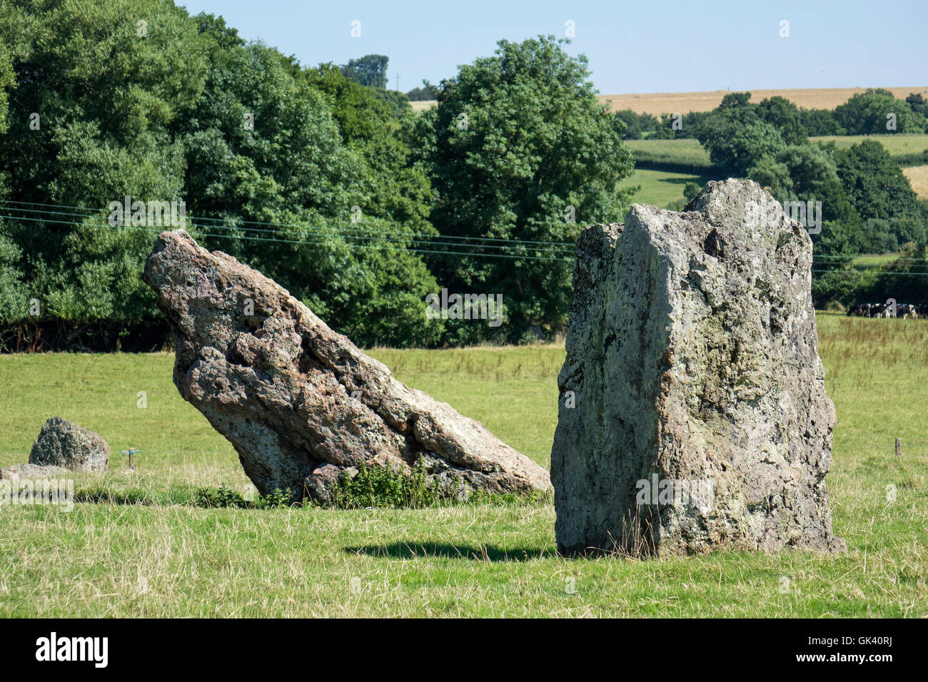 Stanton drew stone circle hi-res stock photography and images - Alamy