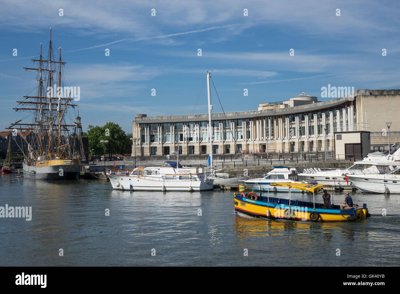 England, Bristol, harbour & Amphitheatre Stock Photo - Alamy