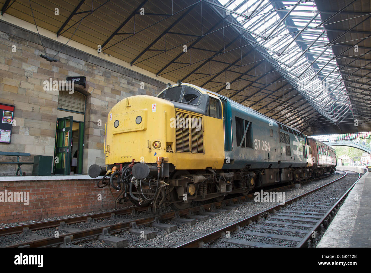 Pickering Railway Station, Yorkshire, England, UK Stock Photo - Alamy