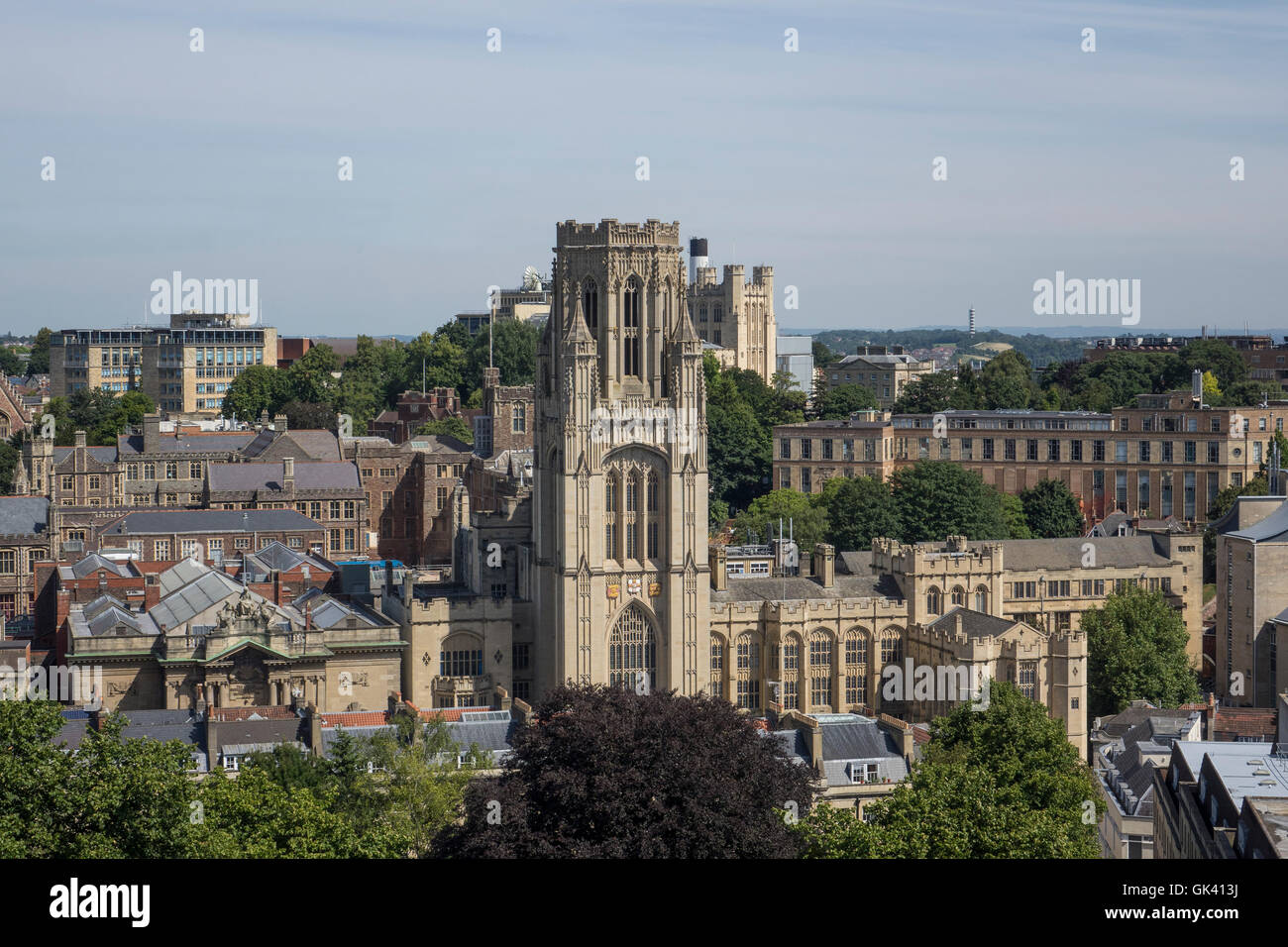 Bristol aerial view hi-res stock photography and images - Alamy