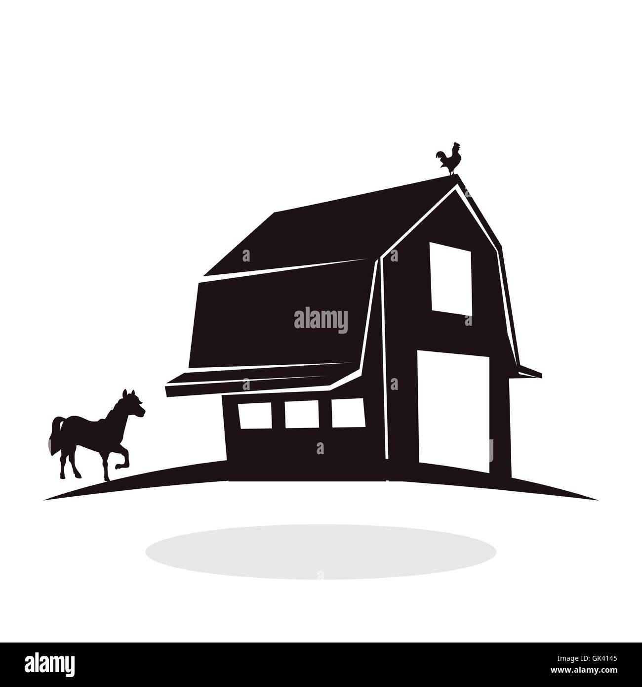 Stable crop Stock Vector Images - Alamy