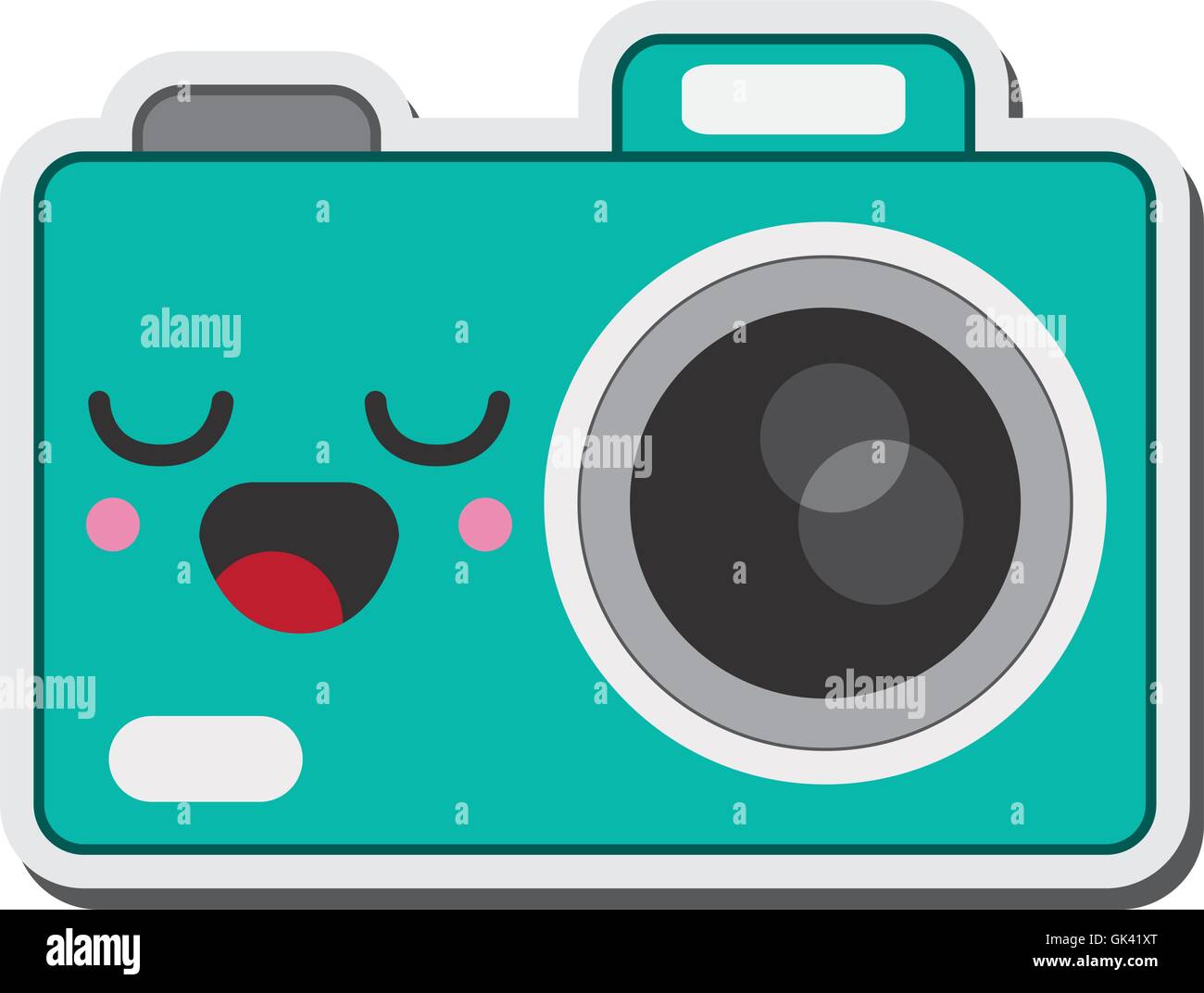 kawaii photographic camera icon Stock Vector Image & Art - Alamy