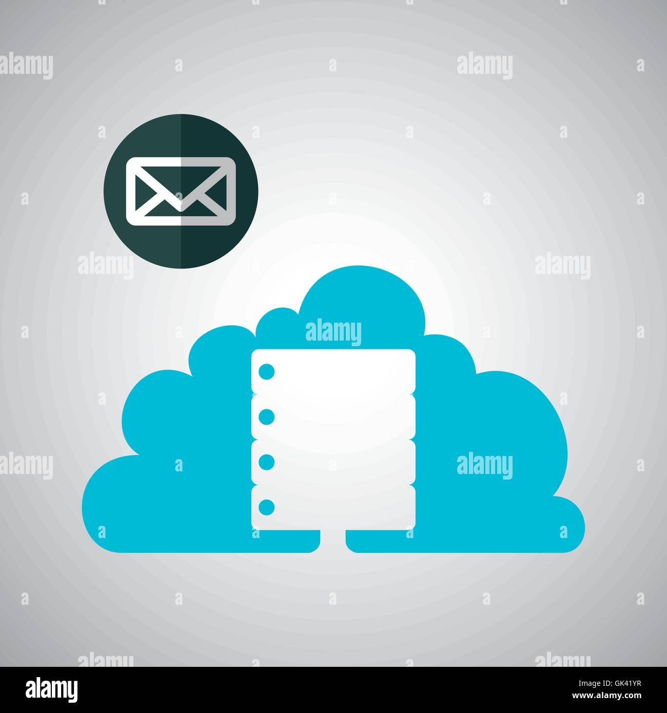 Envelope paper cloud hosting hi-res stock photography and images - Alamy