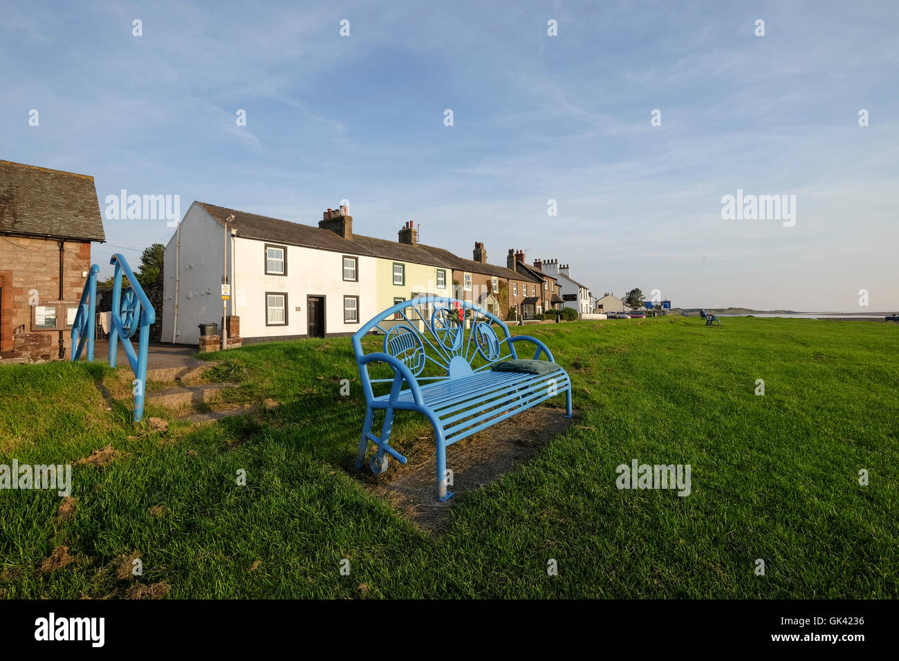 The village of Ravenglass on the Cumbrian coast Stock Photo - Alamy