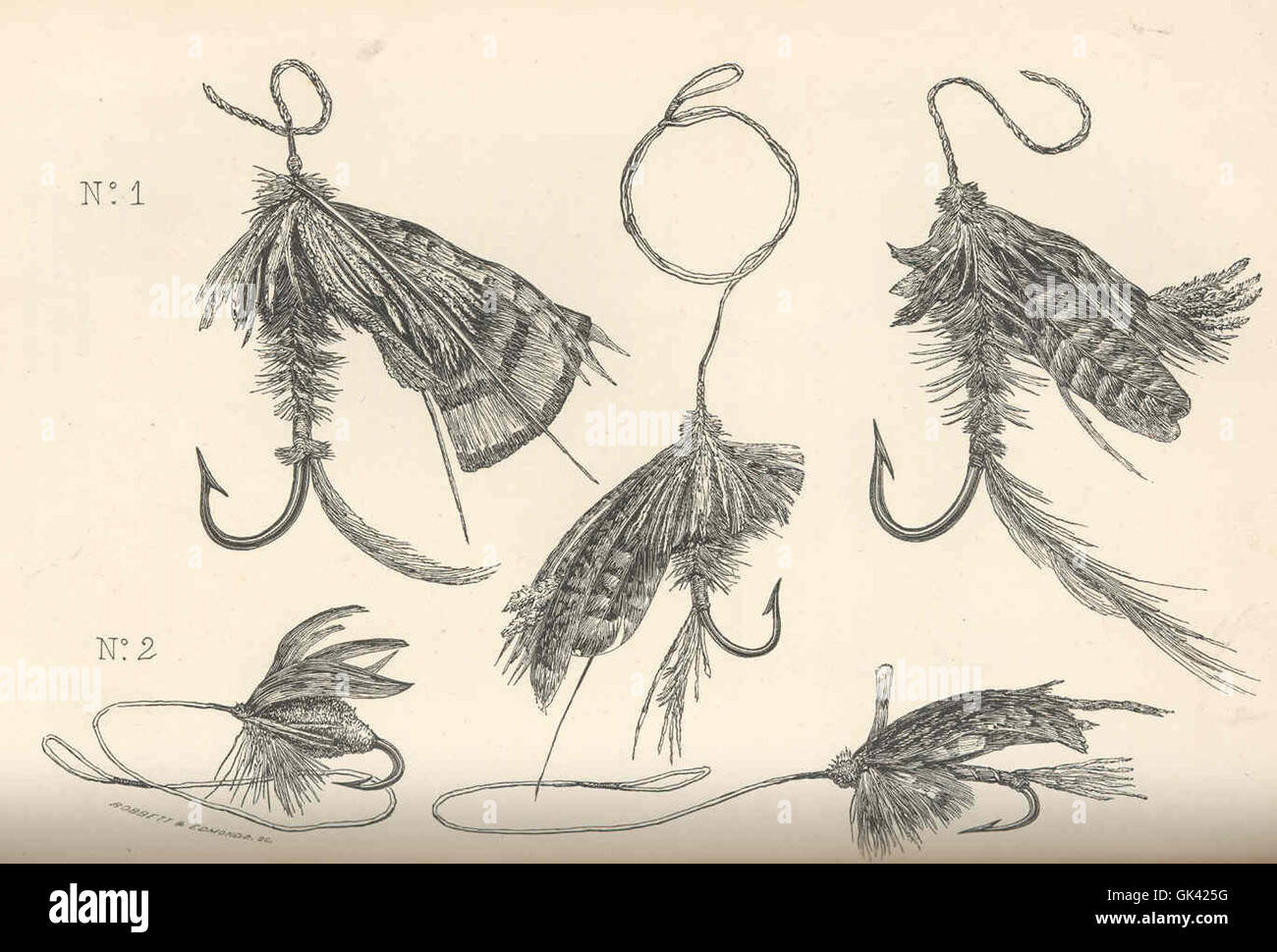 Salmon flies are large artificial flies used in fly fishing ...