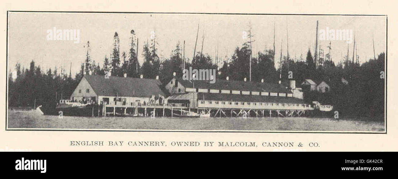 '44267 English Bay Cannery' depicts the cannery owned by Malcolm ...