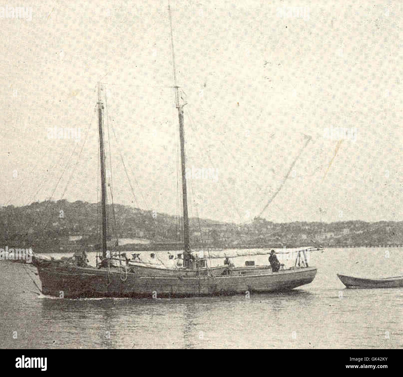 The Halibut Schooner Edith, operated by Capt. Alf Magnuson from Seattle ...