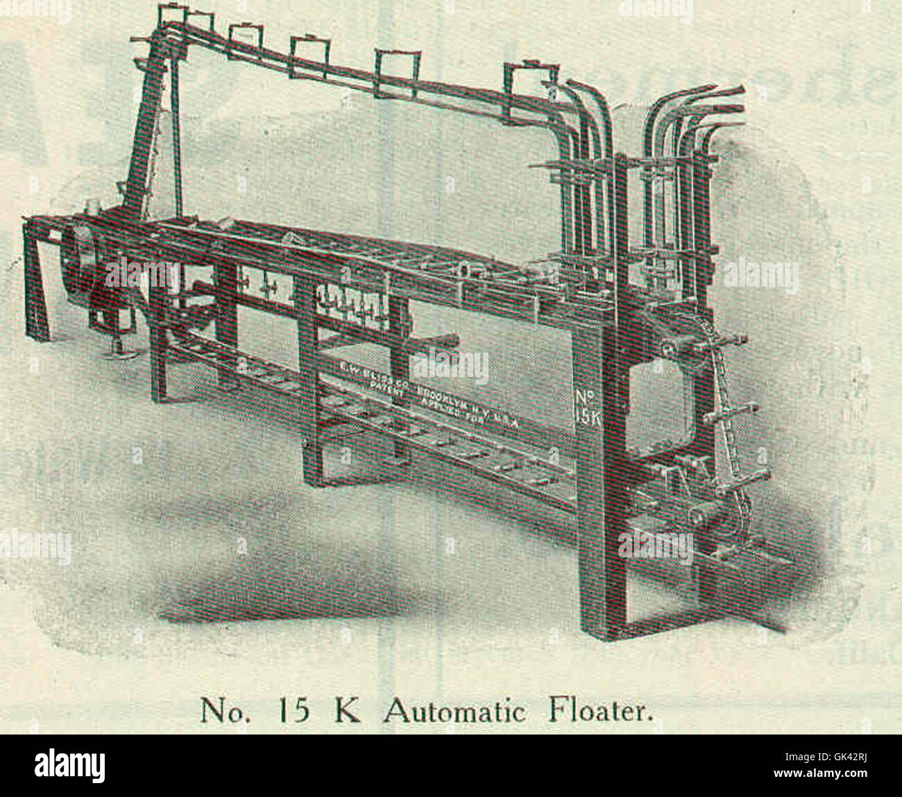 The No 15 K Automatic Floater is a mechanical device used in fish ...