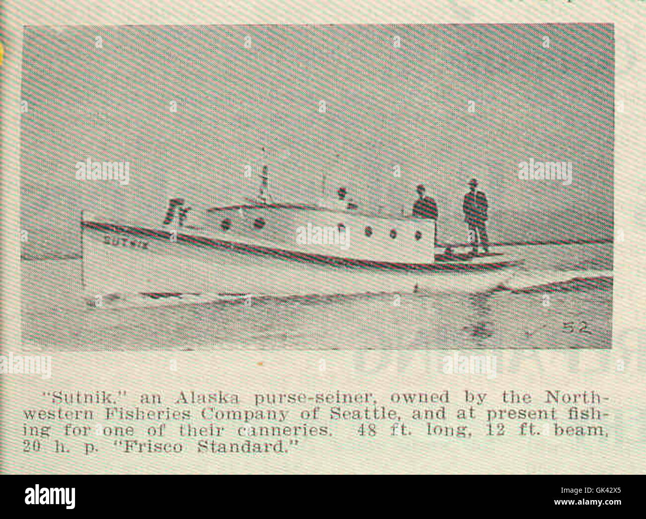 The Sutnik is an Alaska purse-seiner, owned by Northwestern Fisheries ...