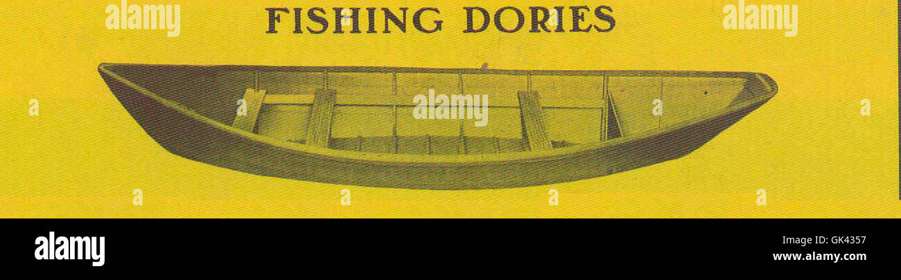 Fishing dories, crafted by Hiram Lowell & Son, were commonly used for ...