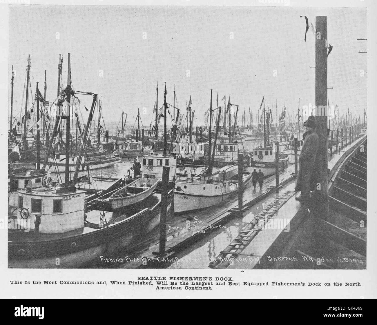 The Seattle Fishermen's Dock, once completed, was designed to be the ...