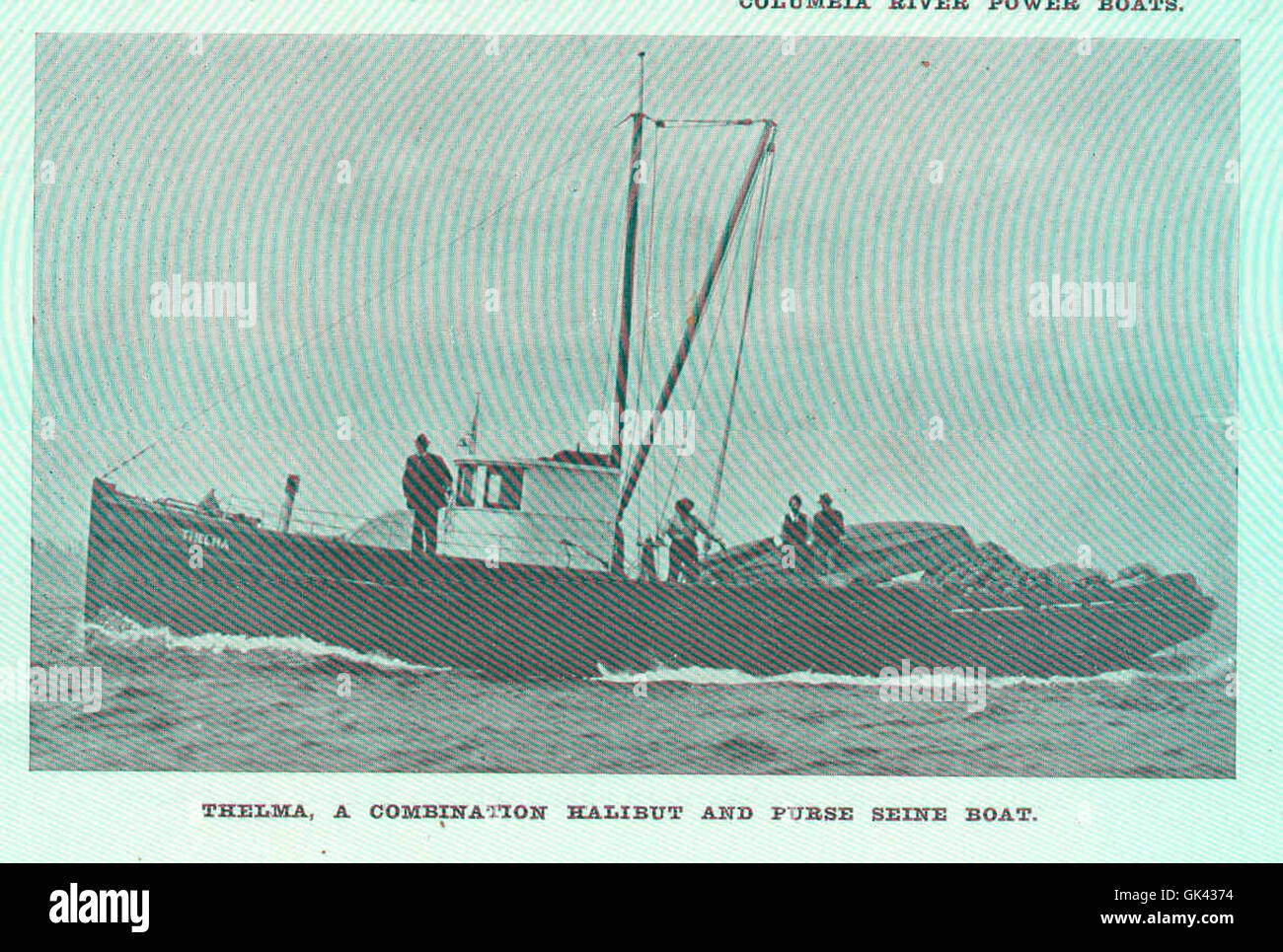 The Thelma is a combination halibut and purse seine fishing boat ...
