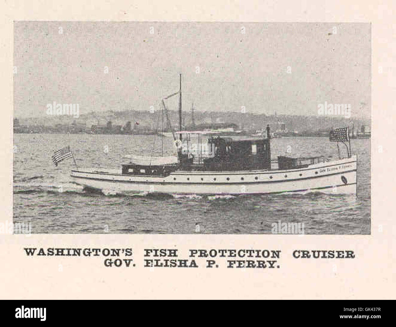 The Governor Elisha P. Ferry was a fish protection cruiser commissioned ...