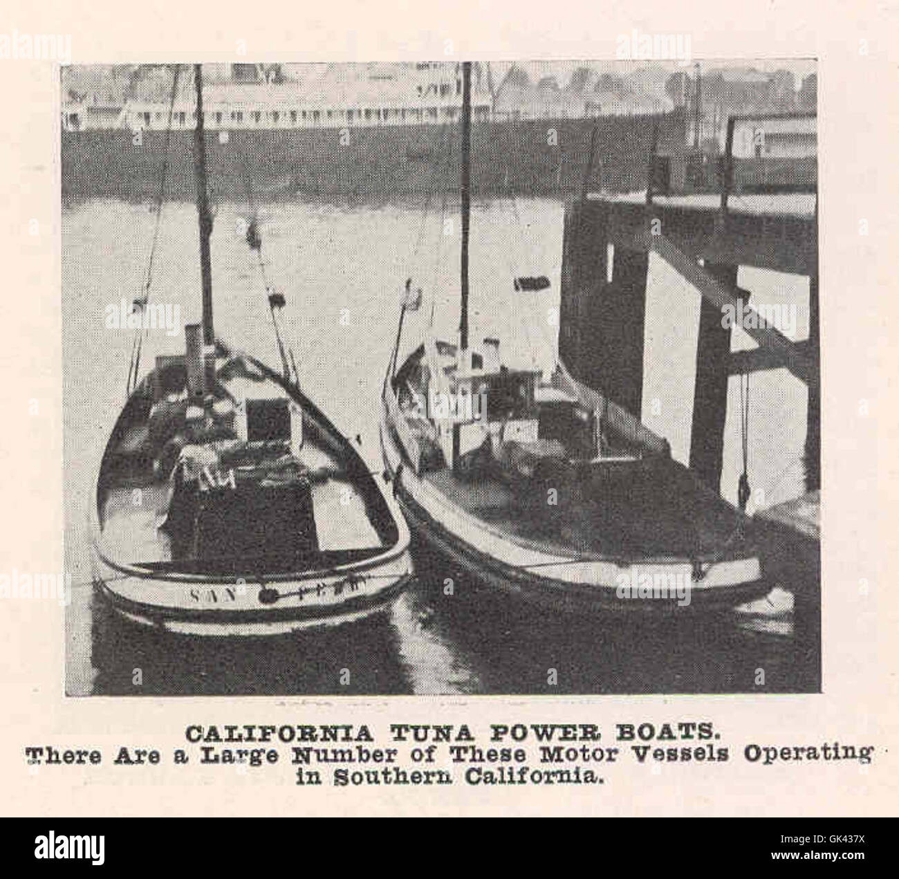 California Tuna Power Boats are motorized vessels used for tuna fishing ...