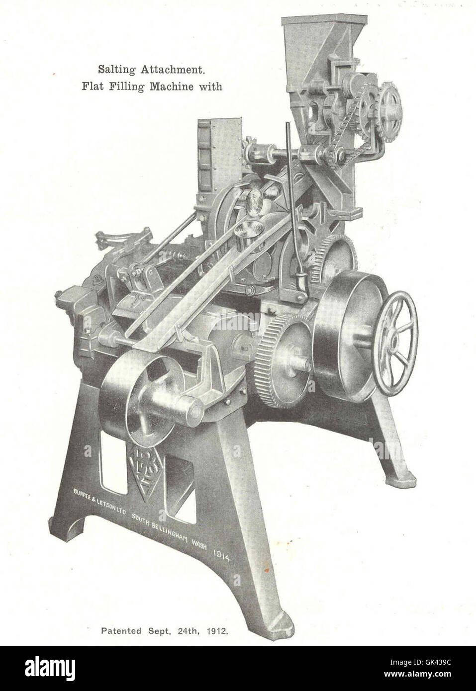 44827 Flat and Half Flat Filling Machines - Burpee & Letson, Ltd, South ...