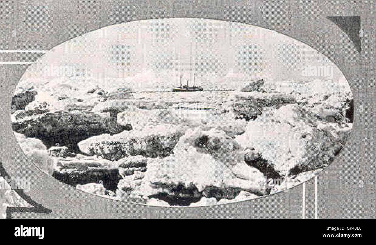 The SS North Star, operated by Libby, McNeill & Libby, encountered ice ...