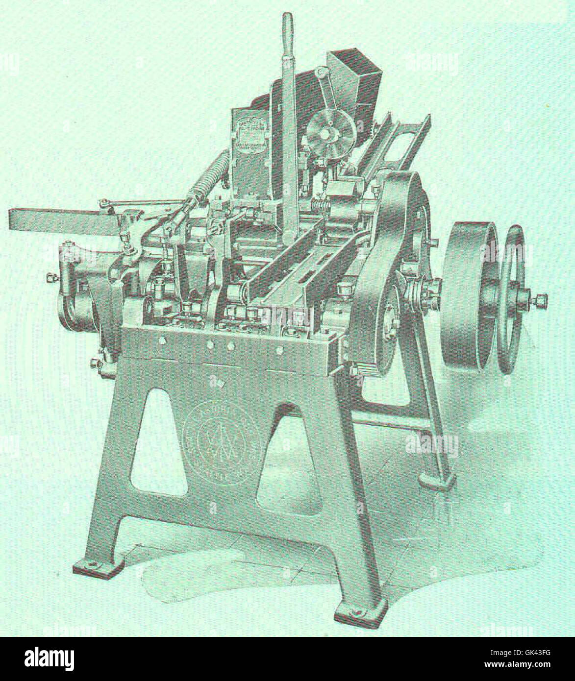 44962 Jensen Can Filling Machine - Seattle-Astoria Iron Works Stock ...