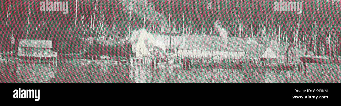 Geo T Myers & Co Cannery in Chatham, Alaska, is known for processing ...