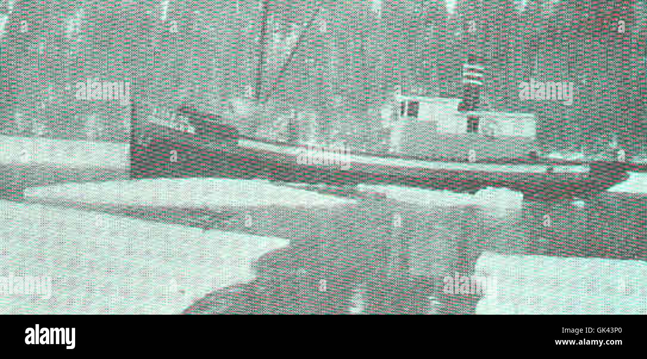 Shamrock III, a racing yacht, is shown in its prime. This vessel ...