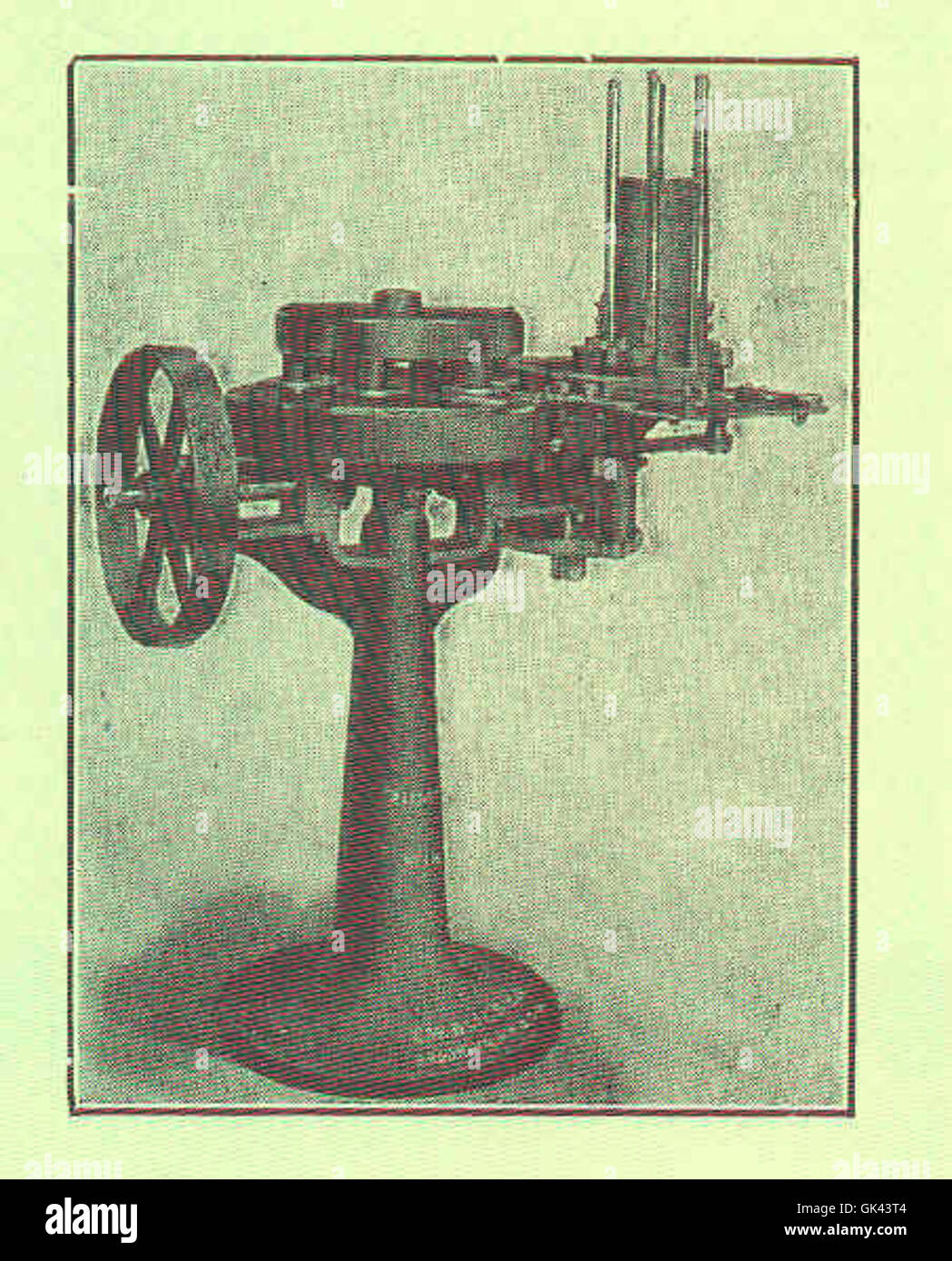 The Bliss Compound Applying Machine is a mechanical device used for ...