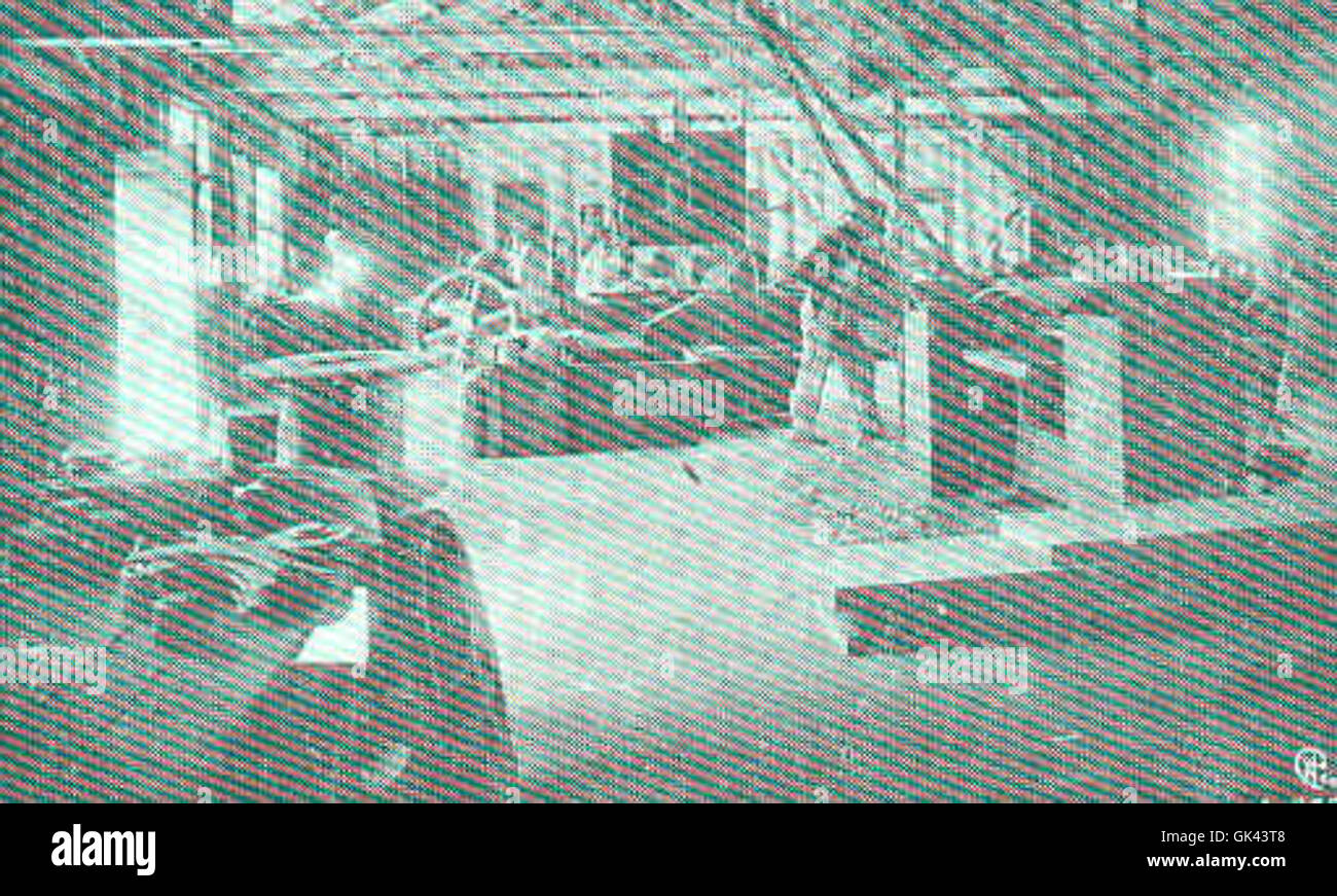 The Pattern Shop is a well-lit workshop used in manufacturing. It is ...