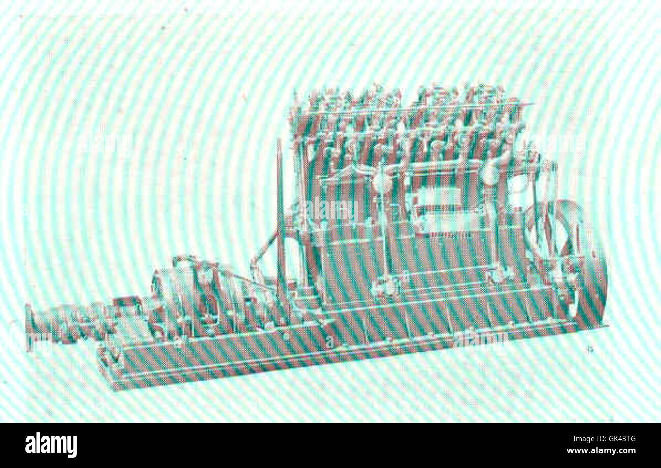 The 'Frisco Standard' engine, manufactured by the Standard Gas Engine ...