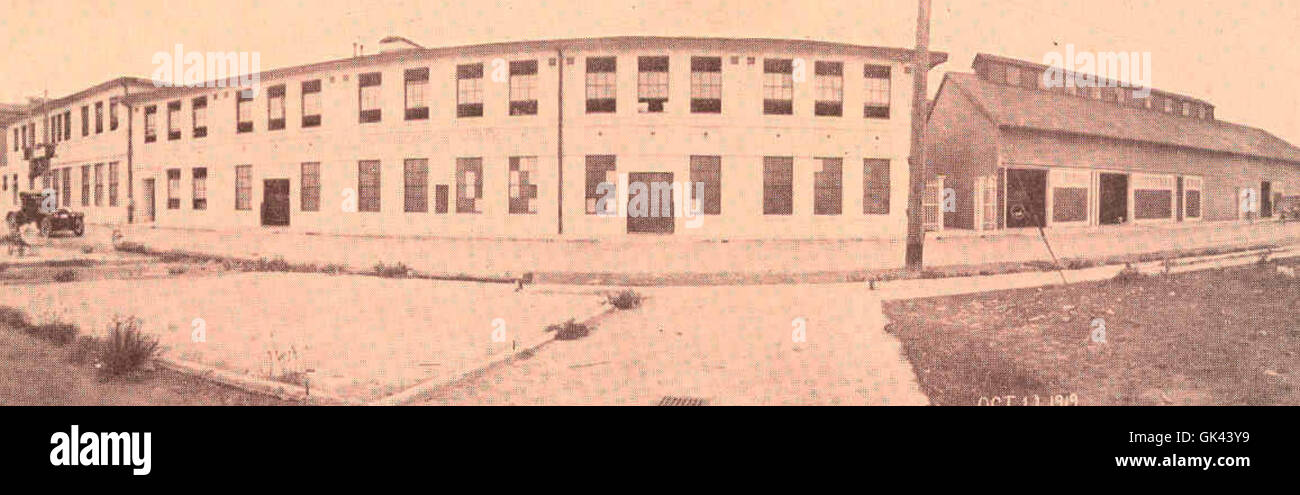 The American Can Company plant in Honolulu is shown, reflecting its ...