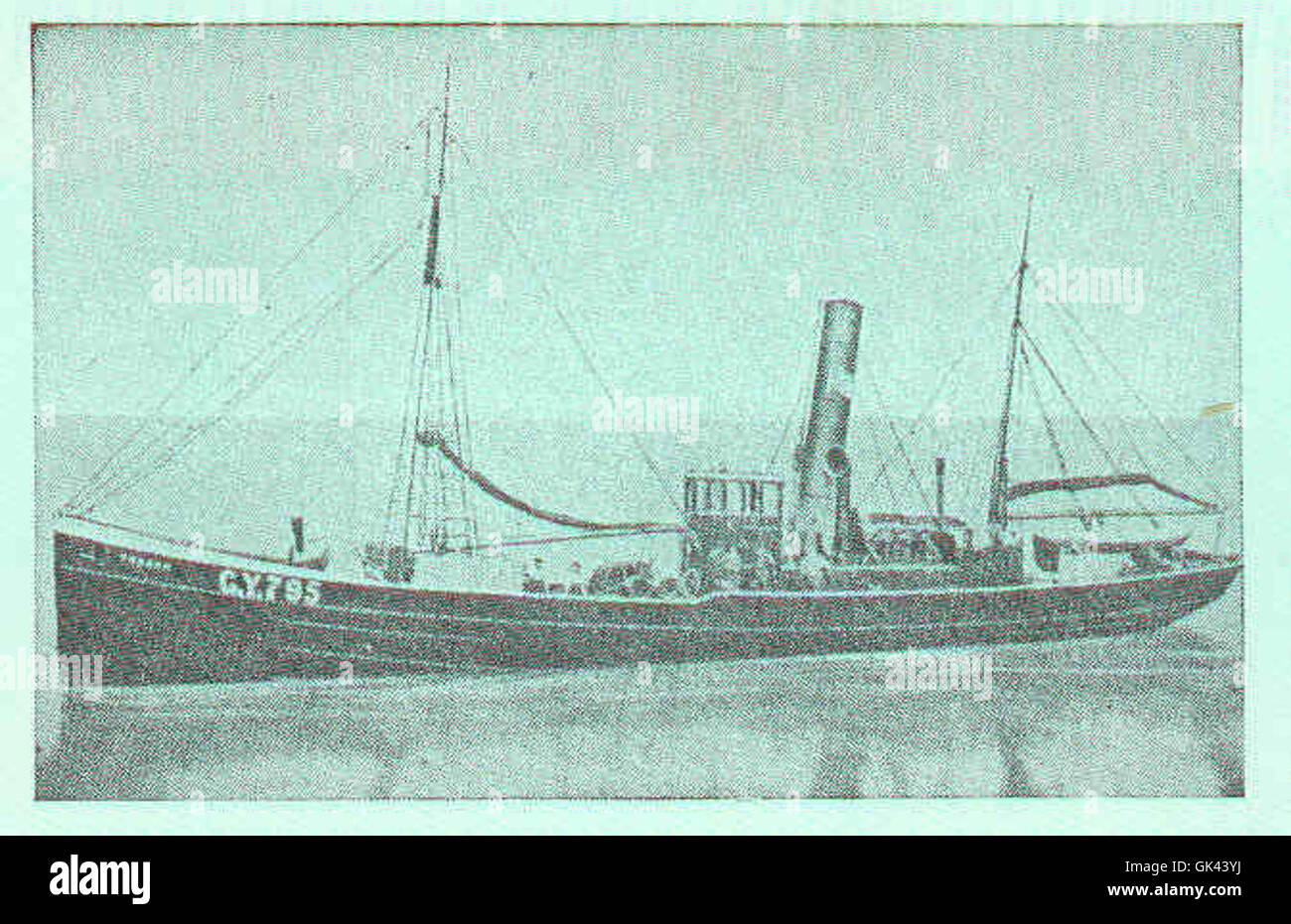 The steam trawler Thomas Robinson, based in Grimsby, England, was an ...