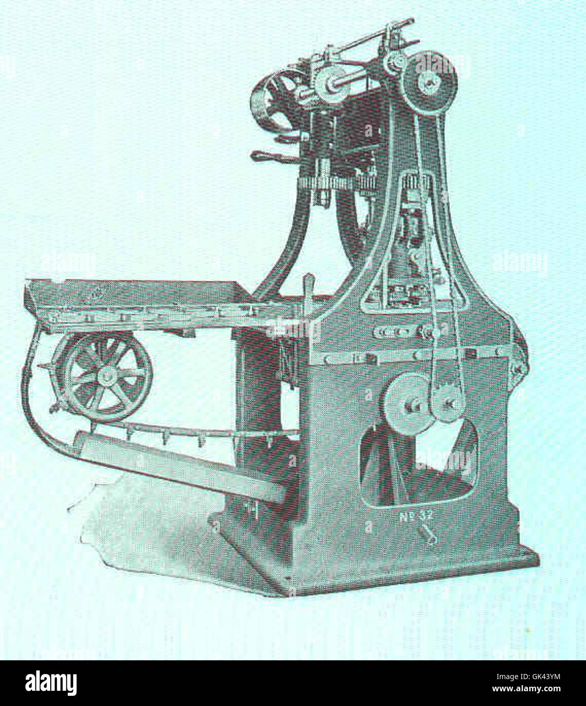 Machinery used in the sardine canning process, manufactured by the Max ...