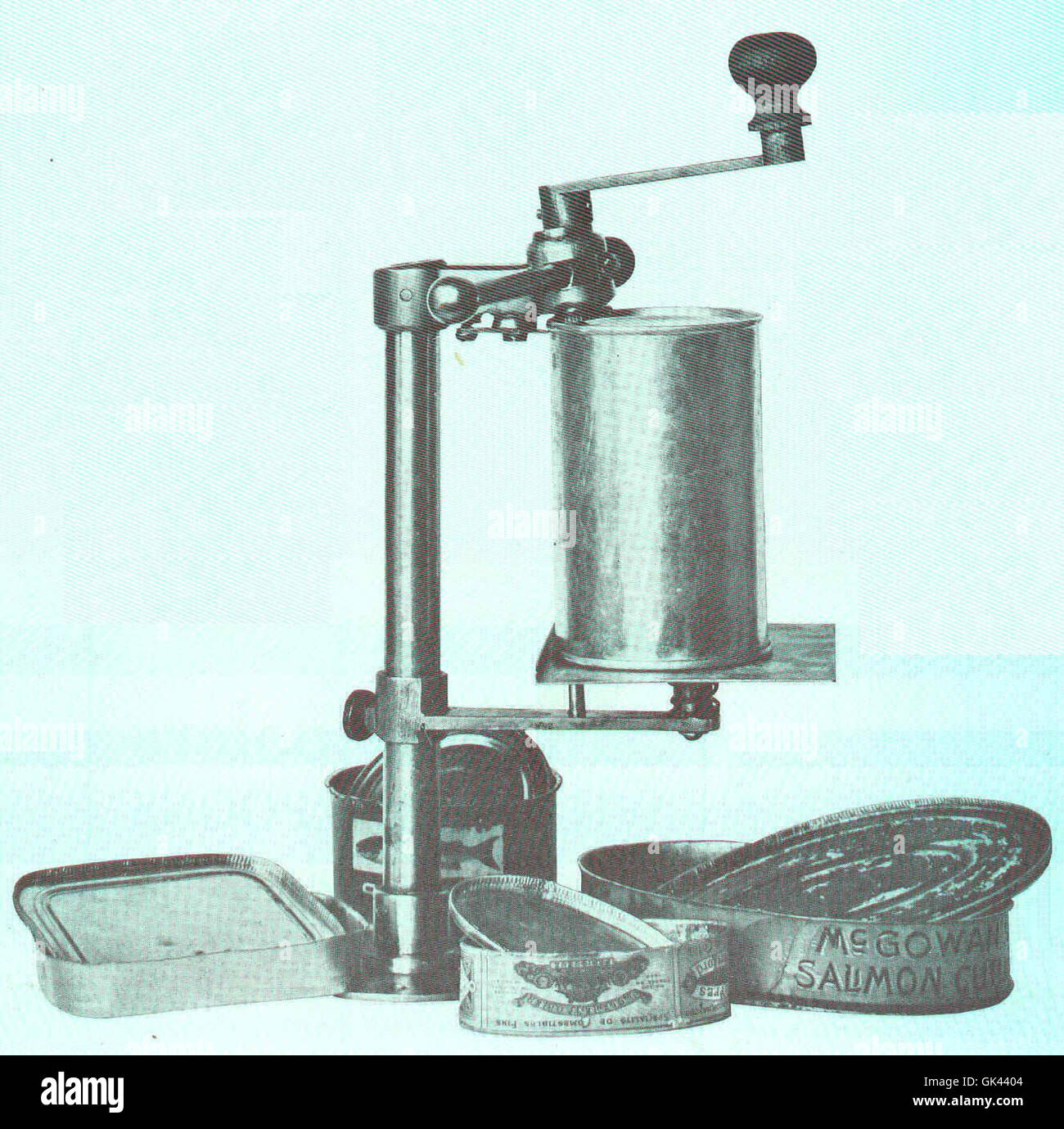 The Swanson Can-Opener, invented by a canneryman, was designed to open ...