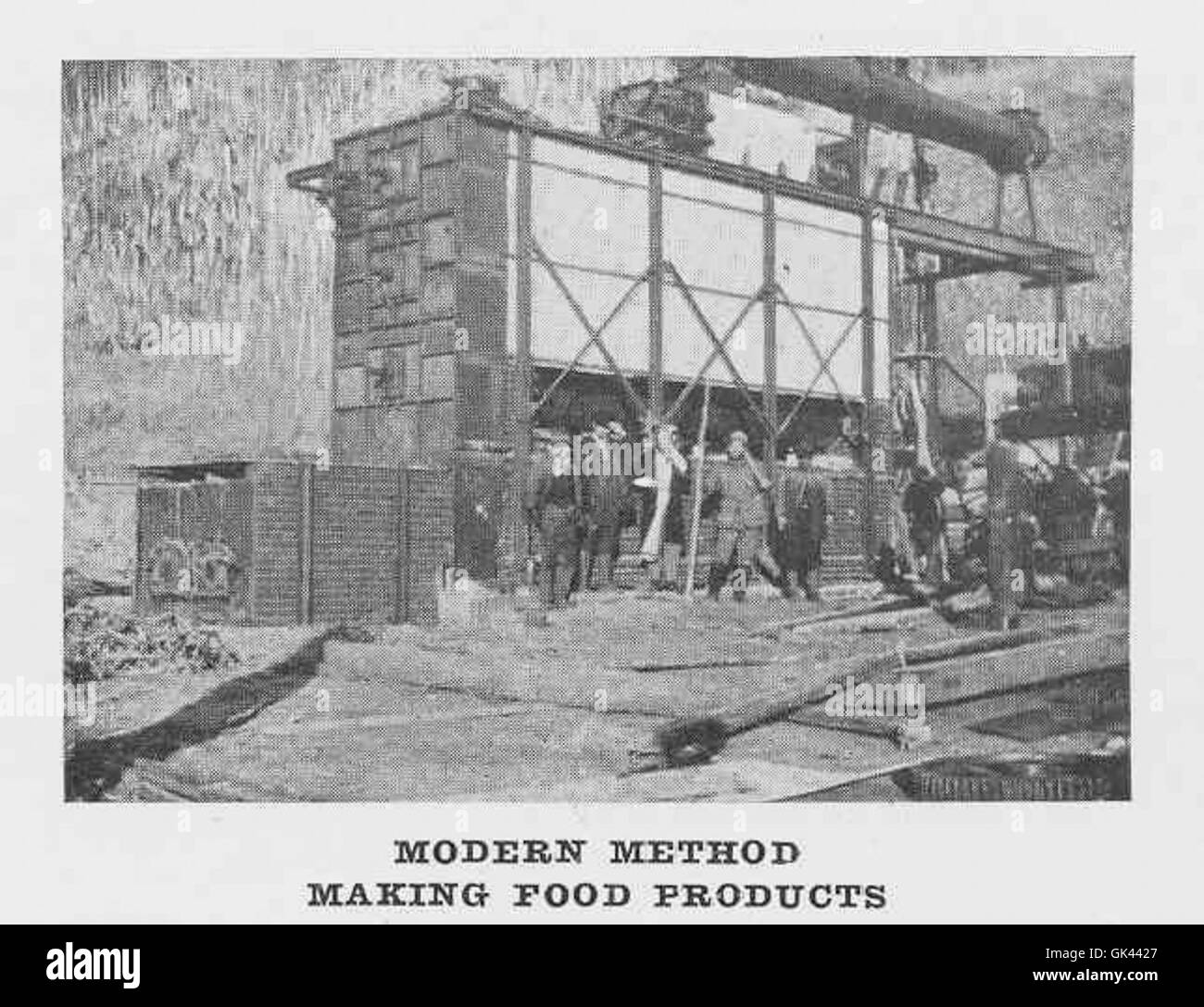 This image depicts a modern continuous fish meal and oil plant, where ...