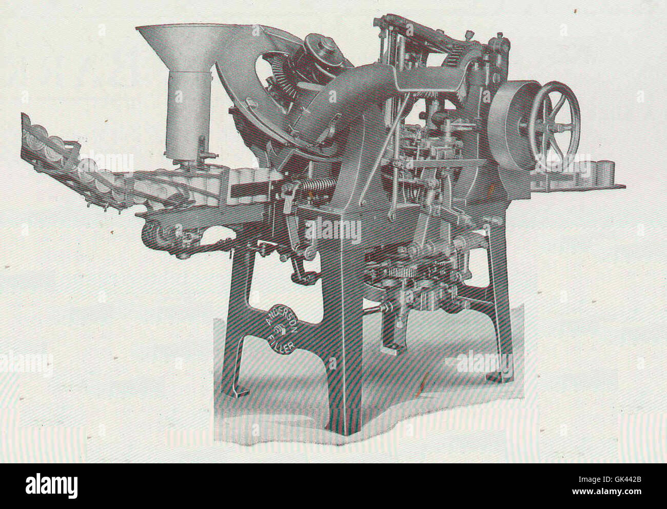 The Anderson Filling Machine Co. designed this combined cutting ...
