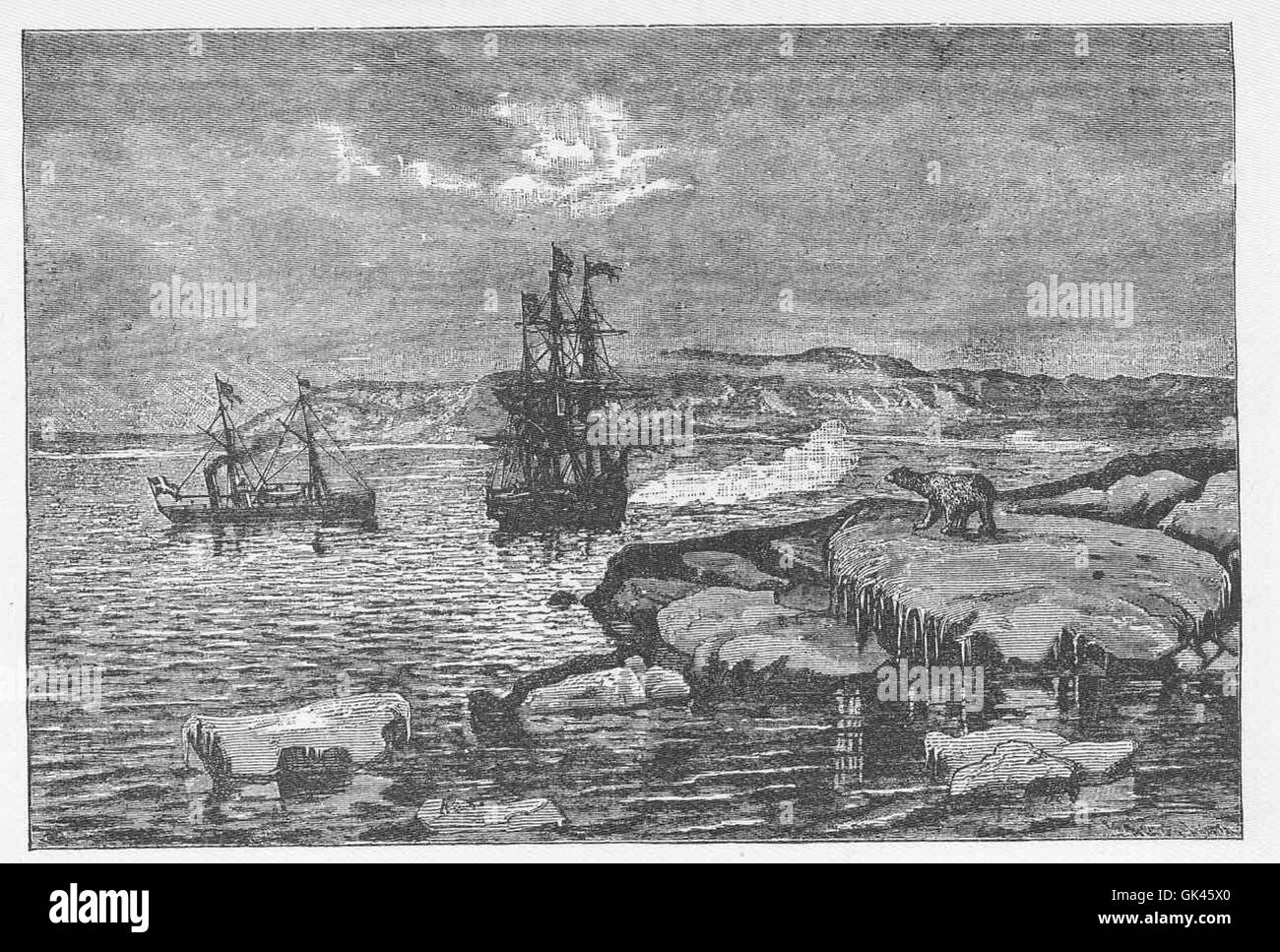 The Vega and Lena were two ships involved in Arctic exploration ...