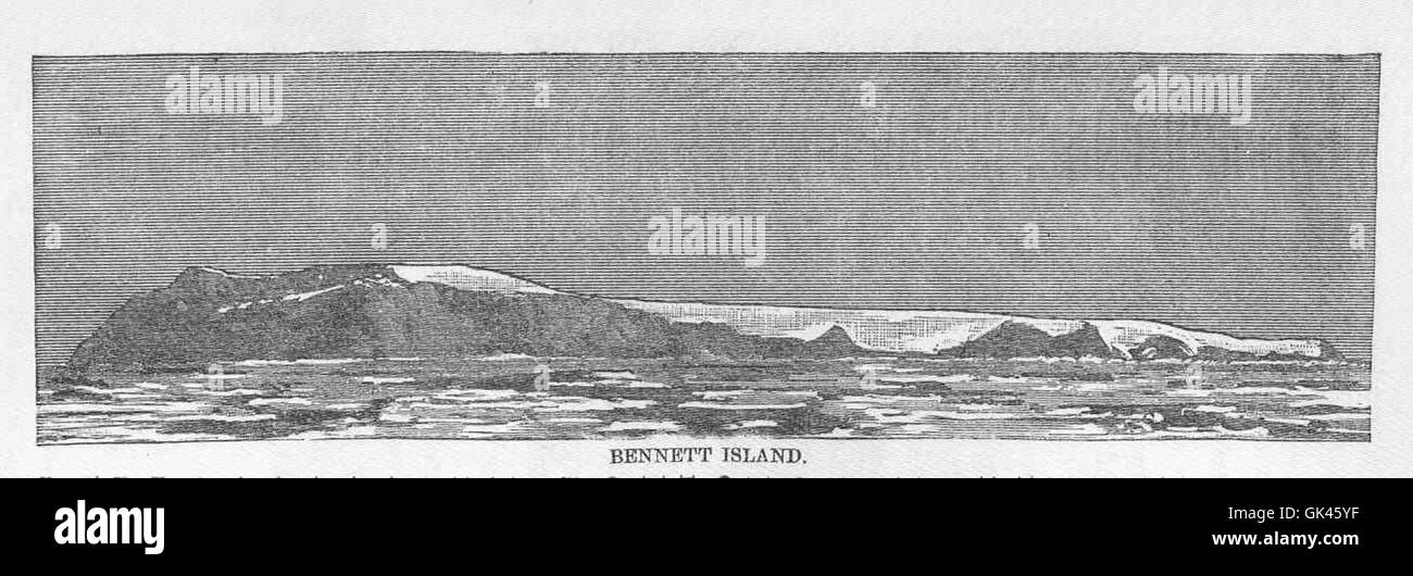Bennett Island is a remote landmass located in the Arctic Ocean. It is ...