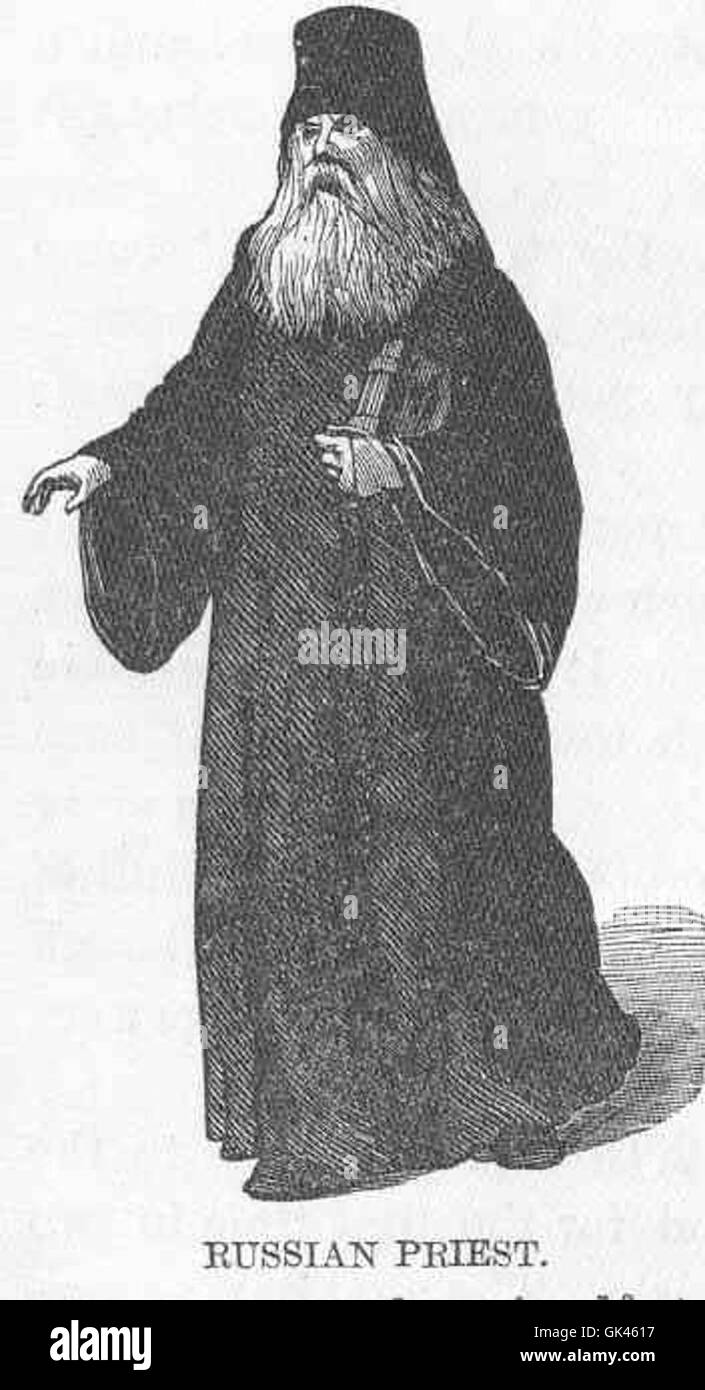 46593 Russian Priest Stock Photo - Alamy