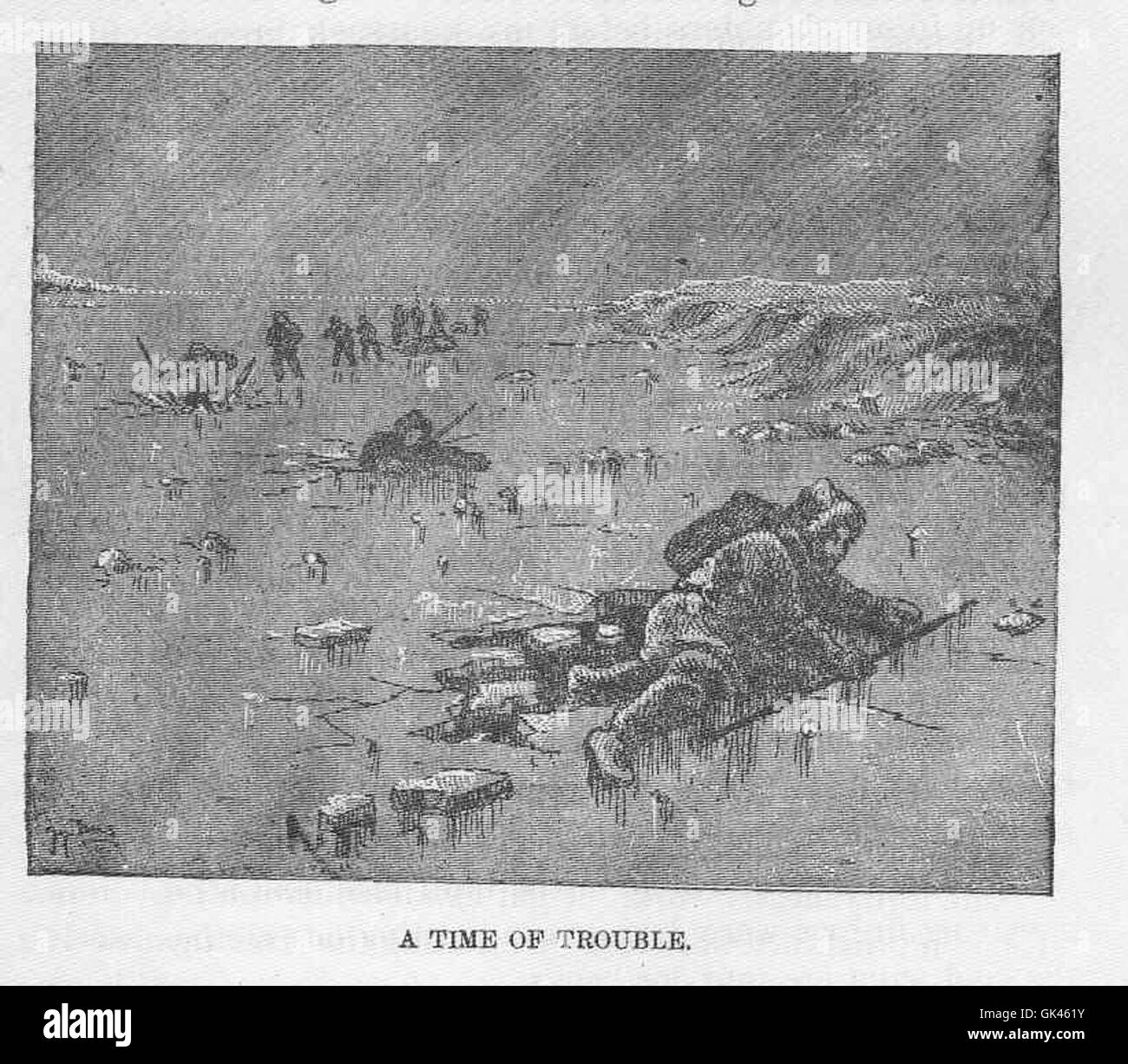 Times of trouble Black and White Stock Photos & Images - Alamy